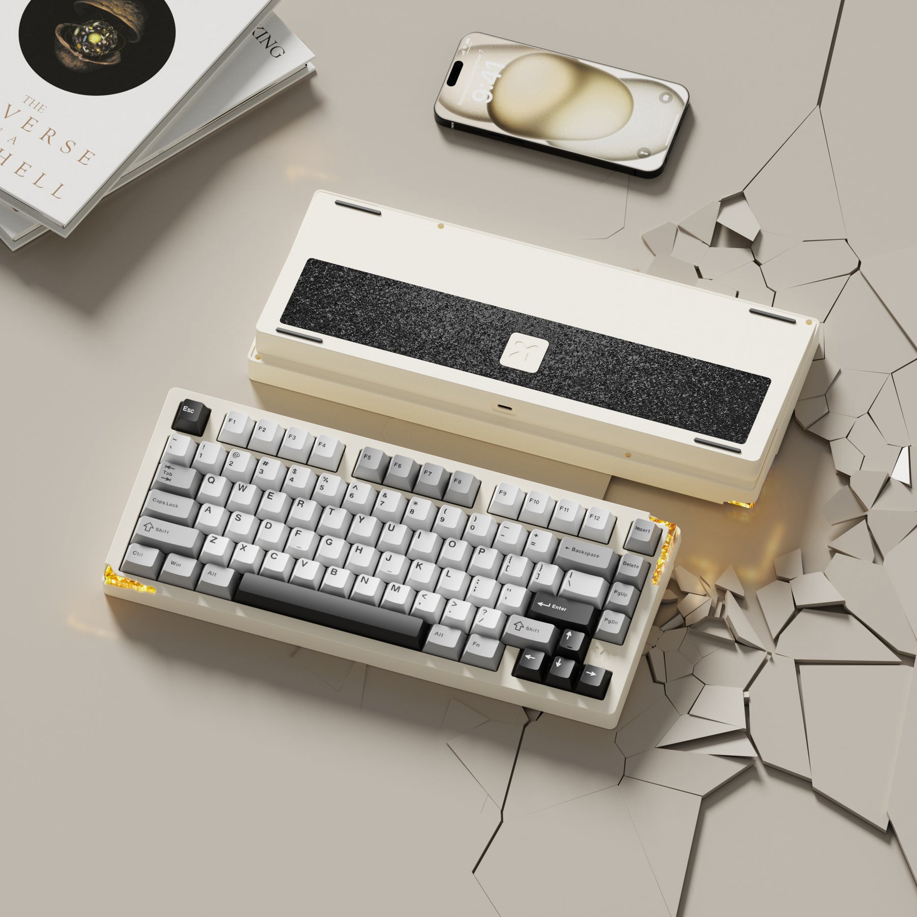[In Stock] Weikav Stars75 75% Pre-Built Aluminum Mechanical Keyboard ...