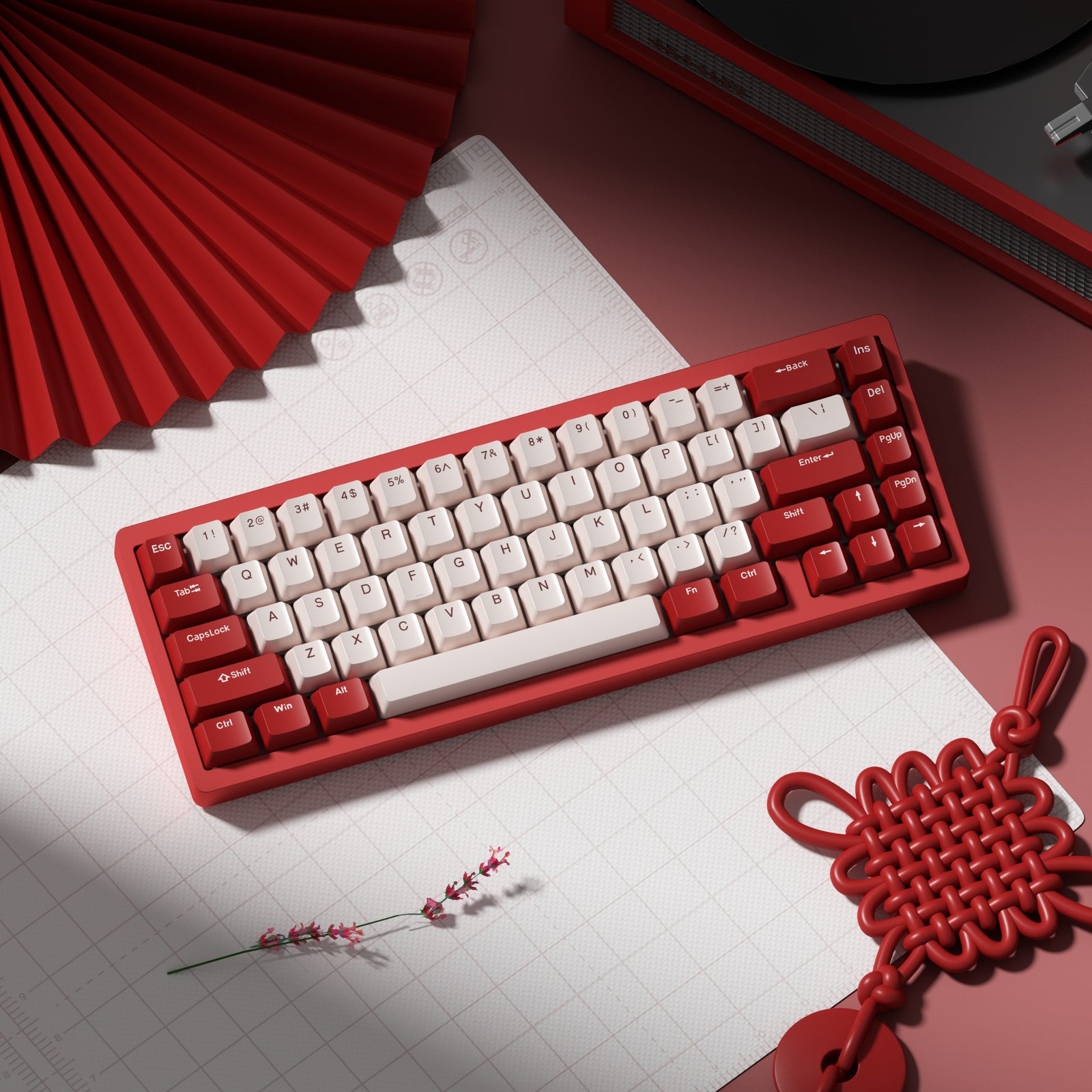 [In Stock] Lucky65 Tri-Mode Wireless RGB Hot-swappable Mechanical Keyb ...