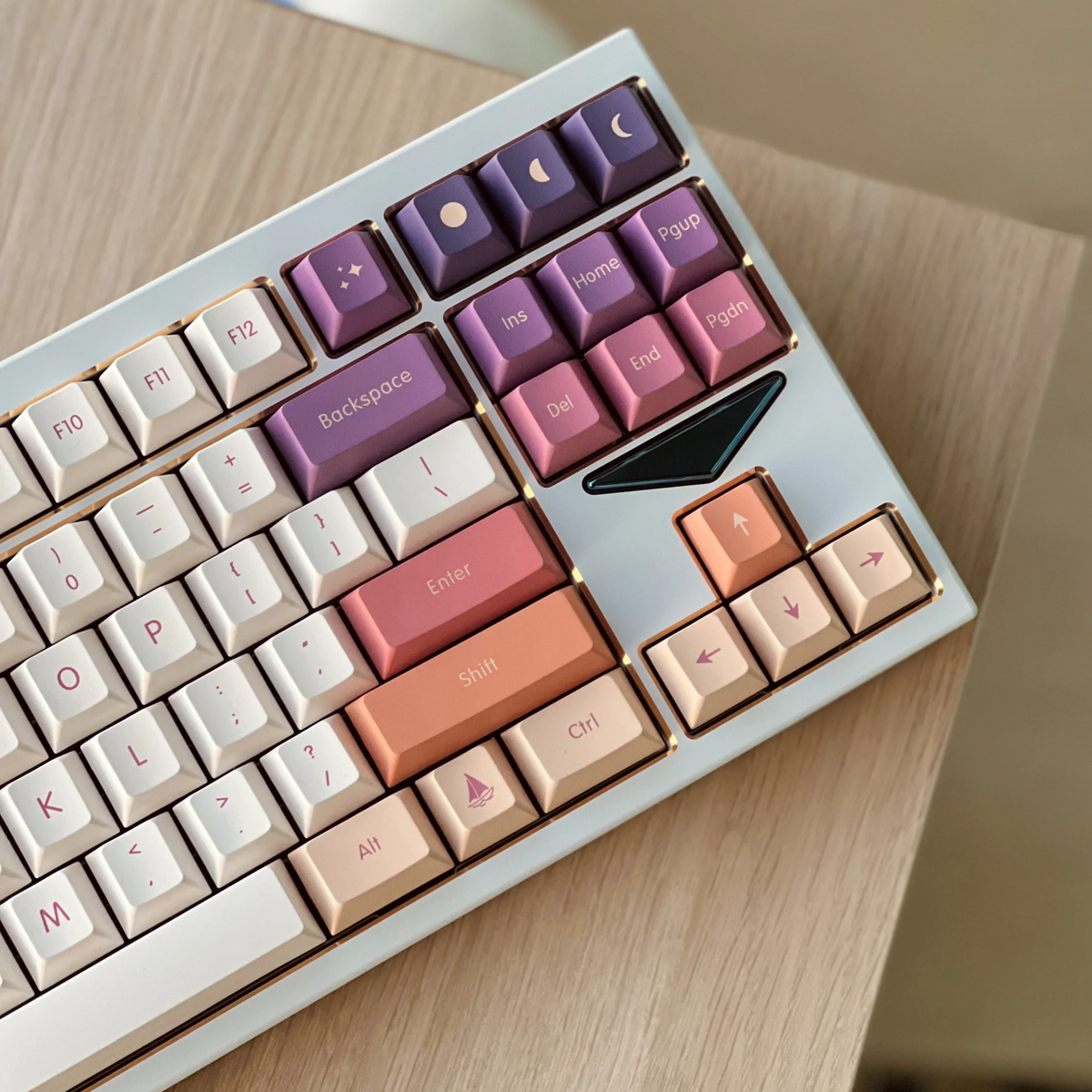 [In Stock] Carmine Cloud PBT Cherry Keycaps Set (Free Shipping To Some ...