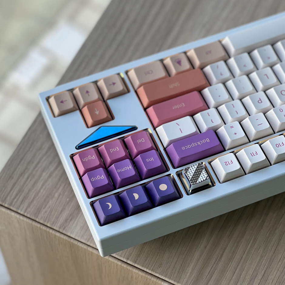 [In Stock] Carmine Cloud PBT Cherry Keycaps Set (Free Shipping To Some ...